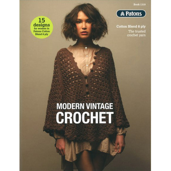 Patons Modern Vintage Crochet - Pattern Books - Nundle Woollen Mill